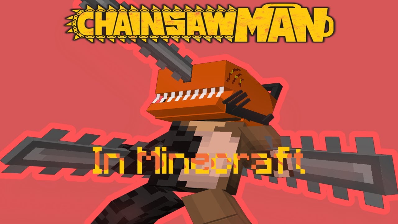Chainsaw man In Minecraft (Command blocks) - YouTube