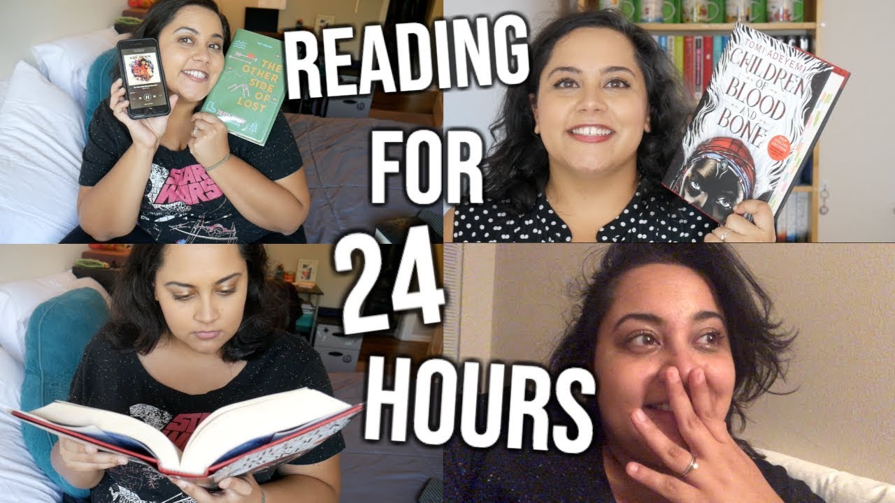 Reading 5 books in 24 hours! | 24 Hour Reading Vlog - YouTube