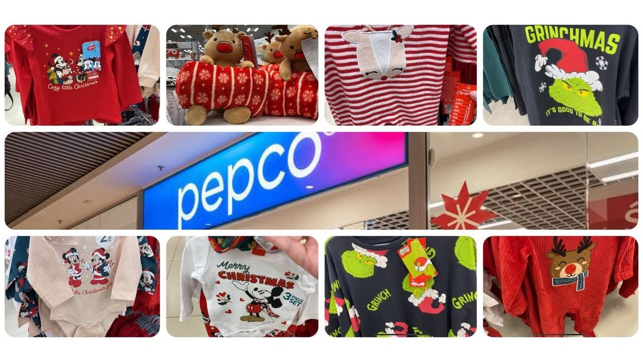 PEPCO - new Christmas collection 2023! Part 1 - clothes - YouTube