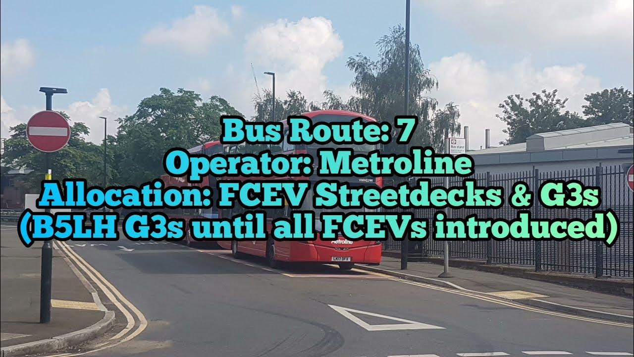 *FULL ROUTE VISUAL* London Bus Route 7 | East Acton - Oxford Circus ...