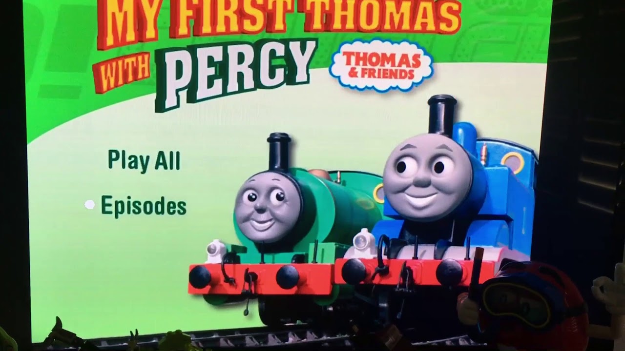 Thomas and friends my first thomas with Percy DVD menu - YouTube