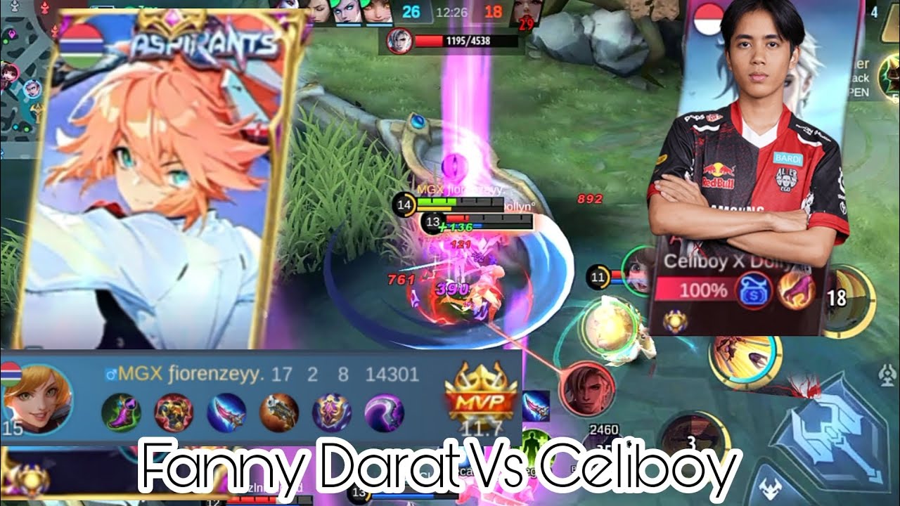 Fanny Land Vs Pro Player Celiboy Hard Game - YouTube