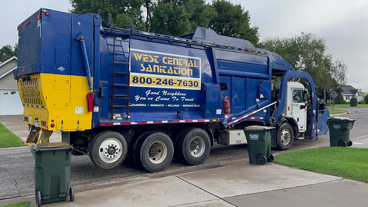 West Central Sanitation: Peterbilt 320 McNeilus Meridian Curotto Can ...