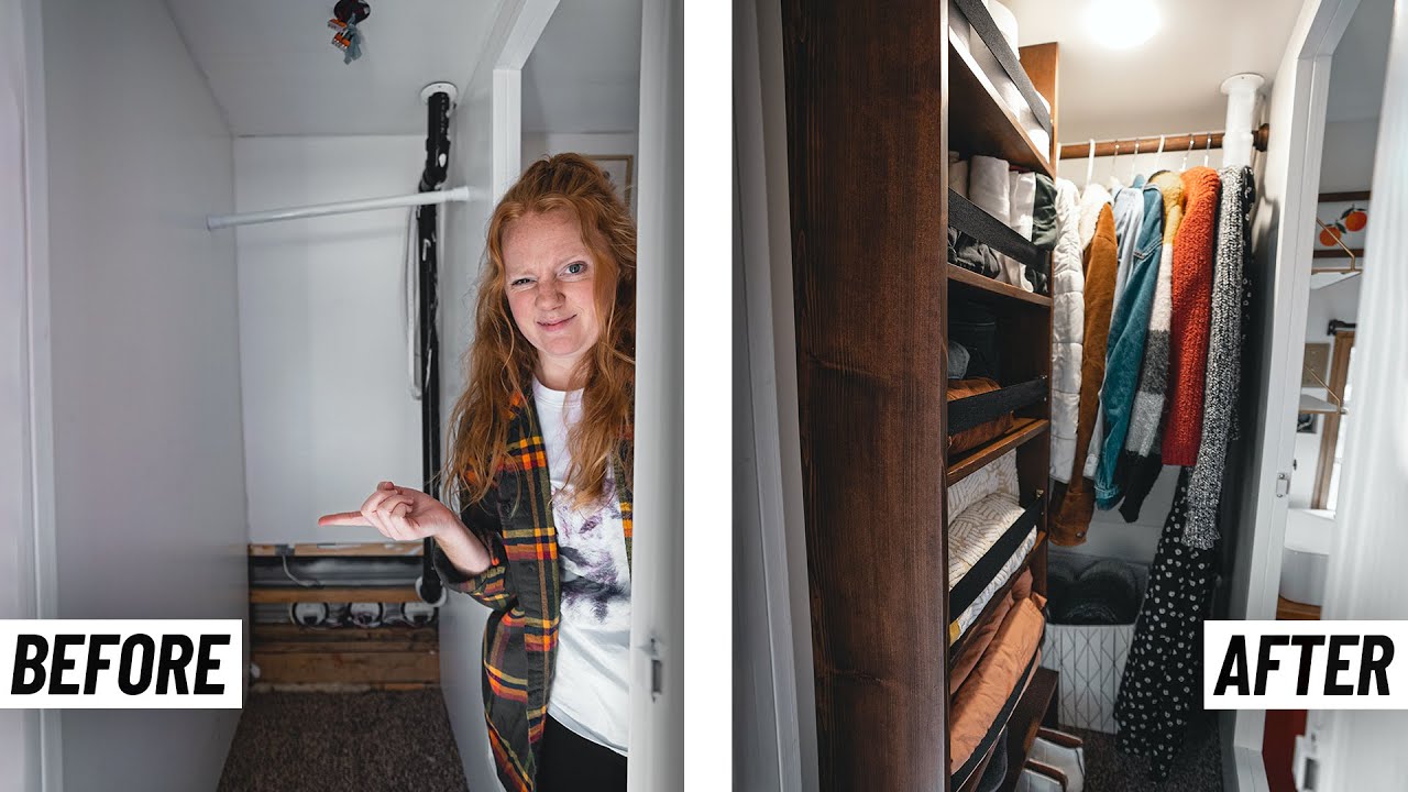 RV Renovation Continues! 🛠 Building Our CUSTOM CLOSET & Installing Our ...