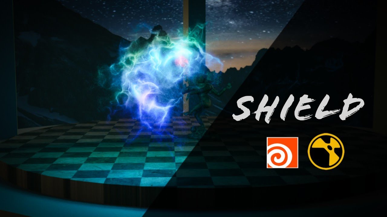 shield and Spell FX Created in Houdini FX - YouTube