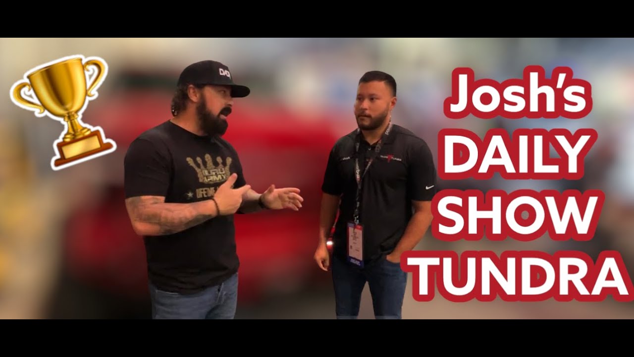 Josh Ruiz Toyota Tundra at SEMA 22 - YouTube