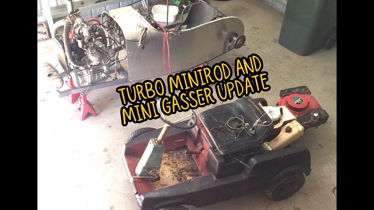 Turbo CX500 minirod and Honda Mini gasser build - YouTube