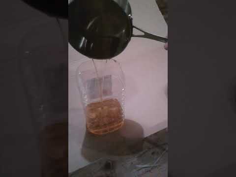 Recycle your old chip pan oil - YouTube