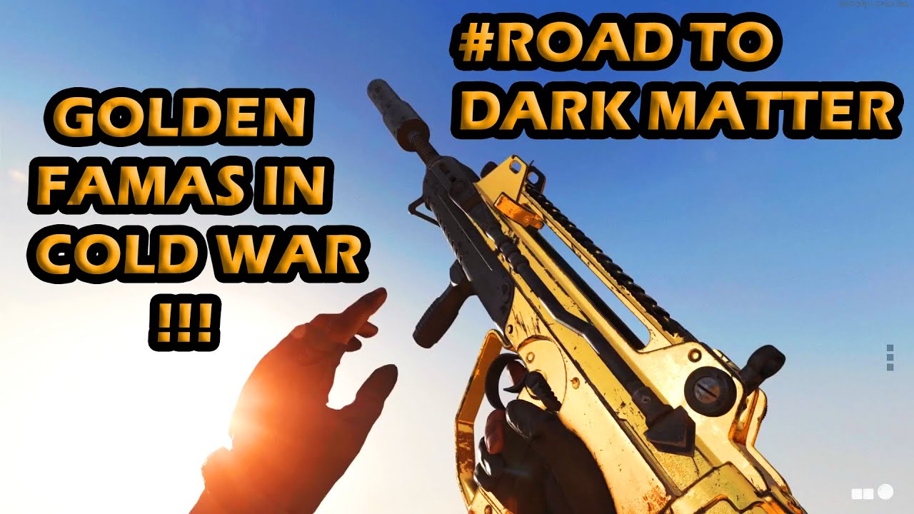 THE GOLD FFAR 1 IN BLACK OPS COLD WAR 🤯 (ROAD TO DARK MATTER) - YouTube