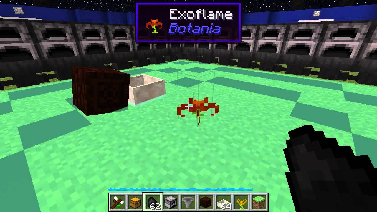 Botania's Exoflame is *extremely* efficient! - YouTube