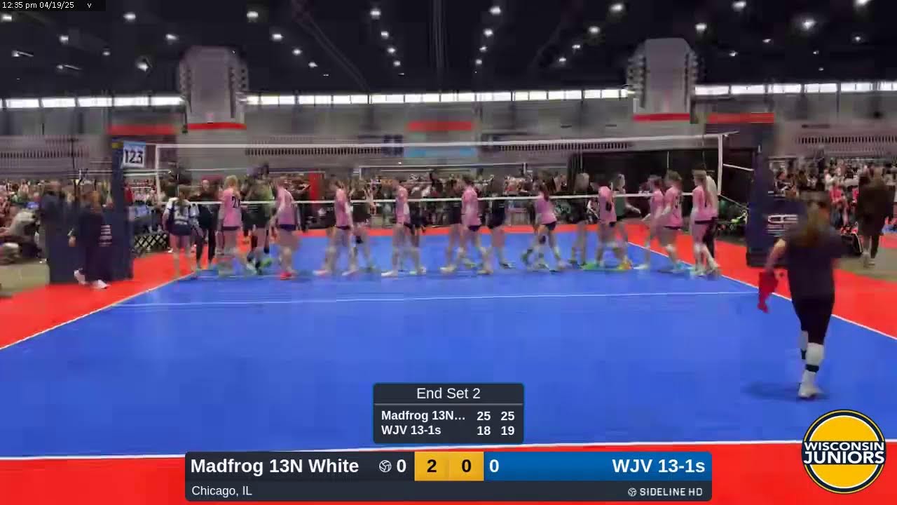 WJV 13-1s vs. Madfrog 13N White (2025.04.19) - YouTube