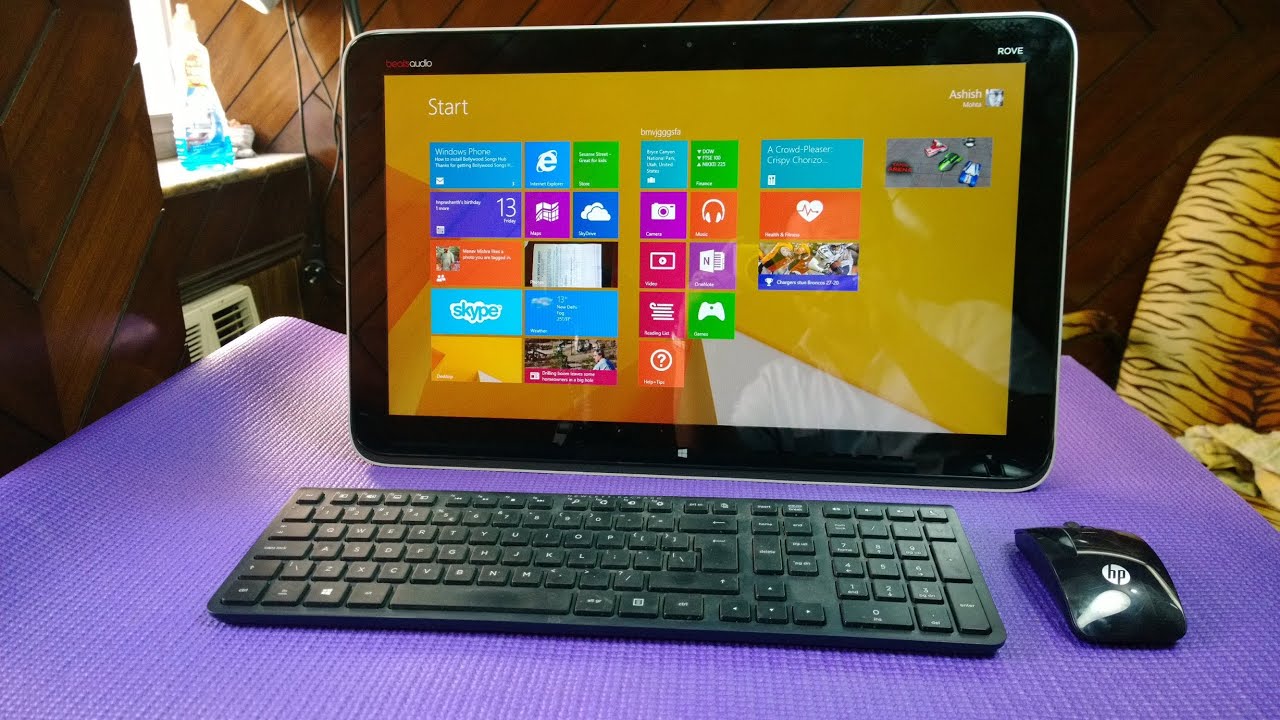 Review : HP Envy Rove 20 - YouTube