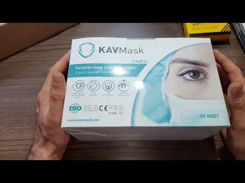 Kavmask Meltblown'lu MASKE