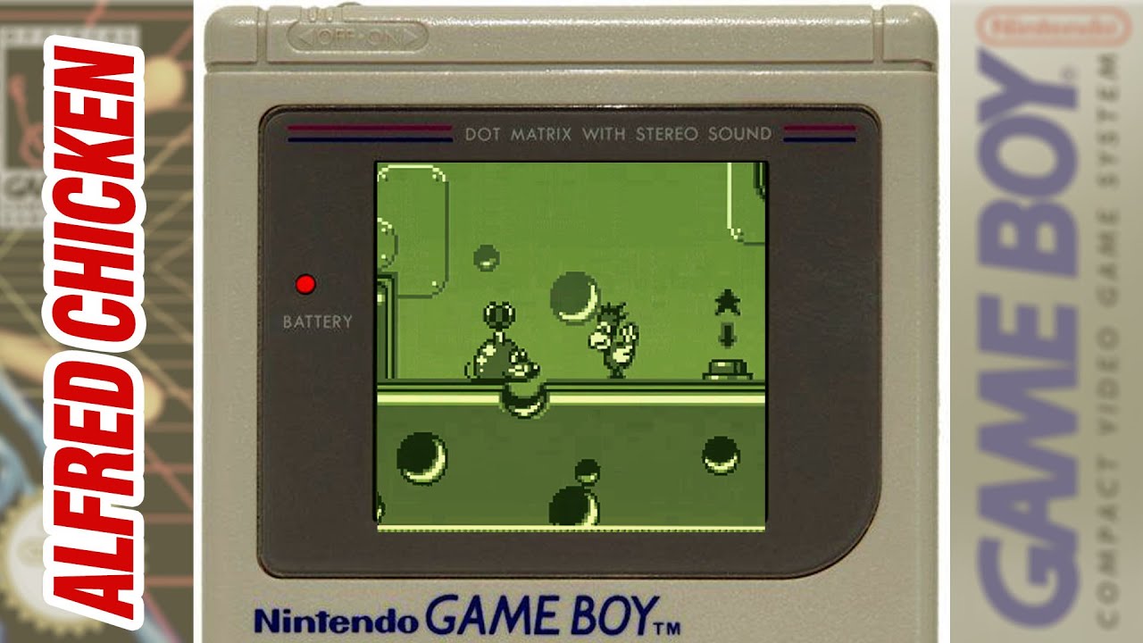ALFRED CHICKEN (Game Boy) 1993 | Gameplay - YouTube