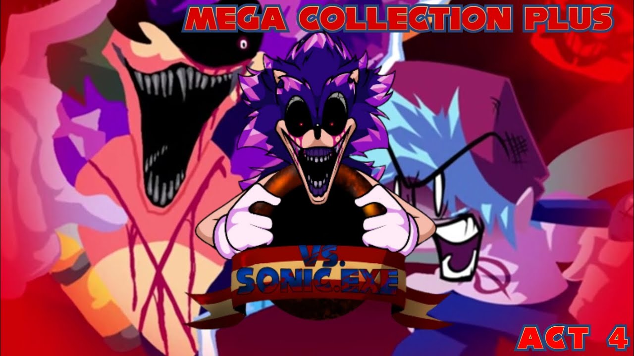 FNF VS Sonic.EXE 3.0 - MEGA COLLECTION PLUS But Backing Characters ...