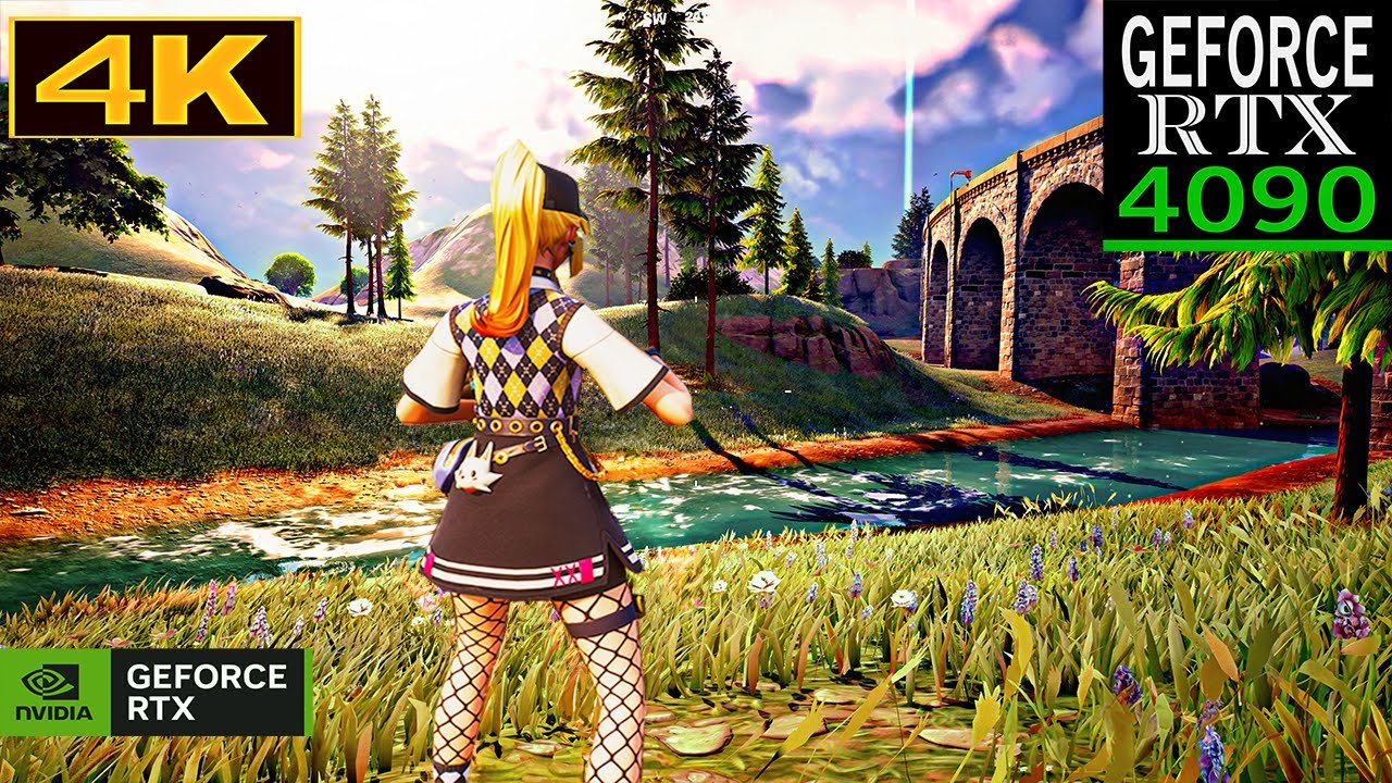 Fortnite 4K Gameplay | RTX 4090 ( 4K Max Settings "ON" ) | Chapter 5 ...