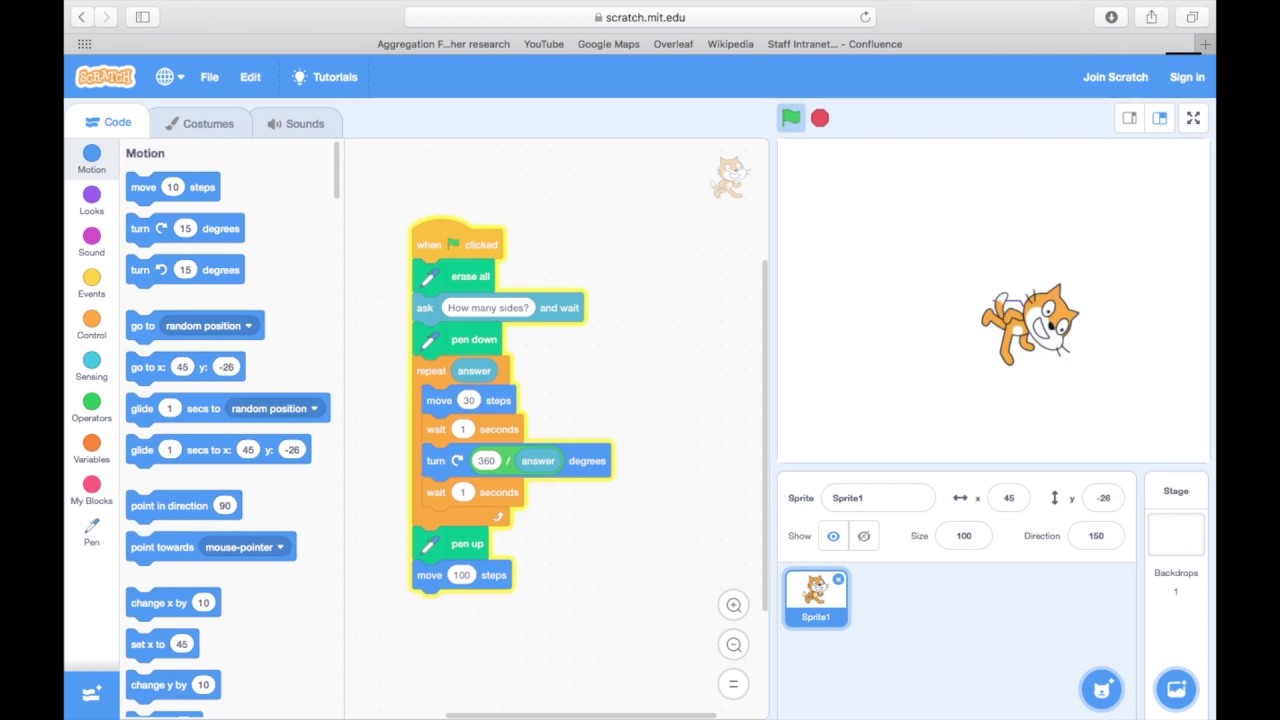 Loops in Scratch YouTube Loops in Scratch YouTube