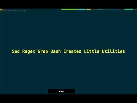 Linux Tools Sed Grep Regex Bash Creates Utilities 2024_03_07_03:06:35 ...