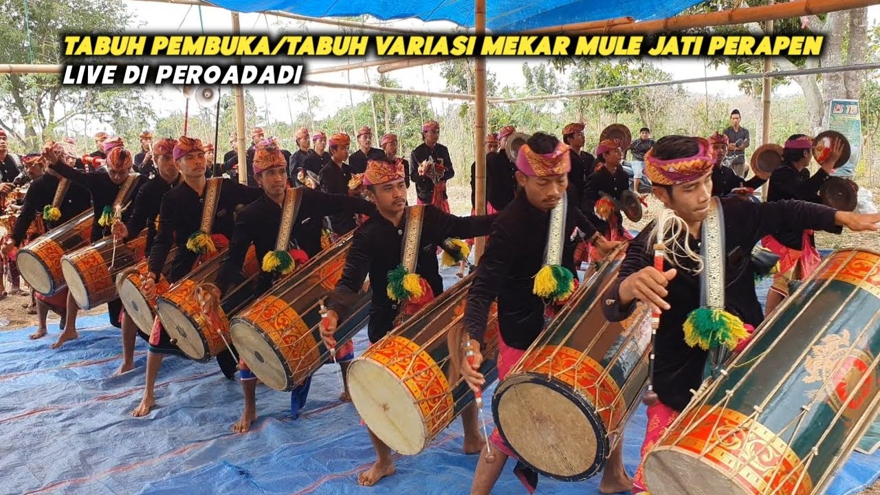 TABUH PEMBUKA/TABUH VARIASI GENDANG BELEQ MEKAR MULE JATI | TERBARU ...