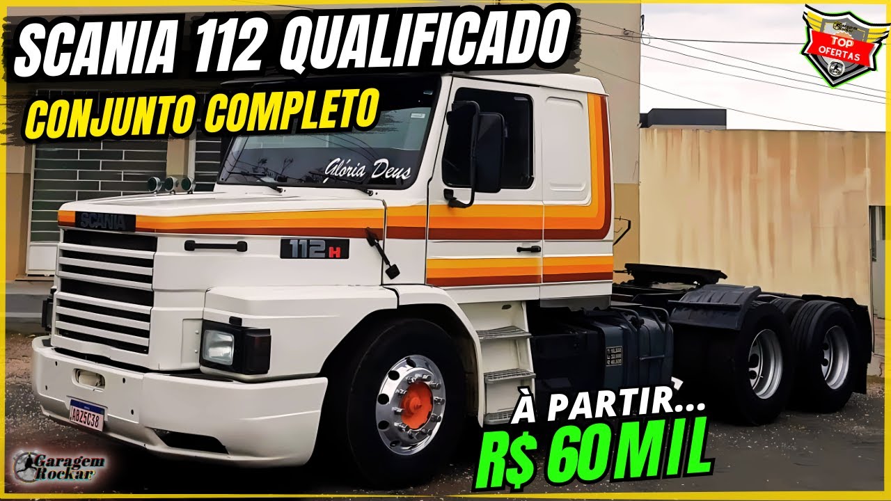 SCANIA 112 QUALIFICADO a VENDA TRUCADO TOCO e CONJUNTO COMPLETO à ...