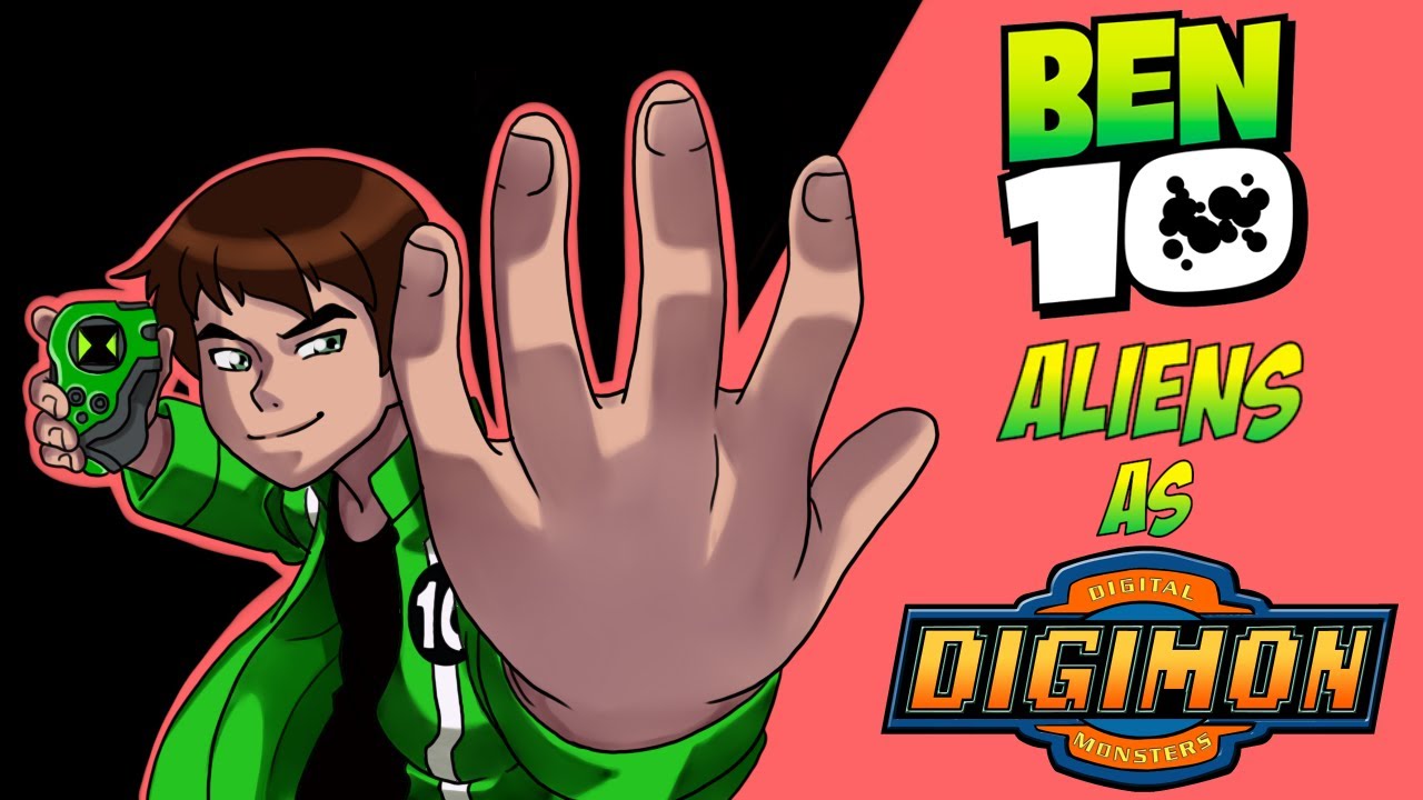 BEN10 Aliens are now Digimon! - YouTube