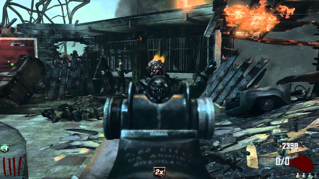 Black Ops 2 Zombies: "Nuke Town" - First Attempt - YouTube