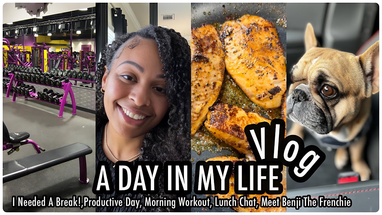 I Needed A Break!,Productive Day, Morning Workout, Lunch Chat, Meet ...