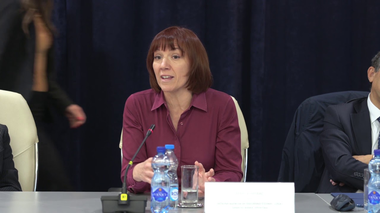 Marija Hrebac, direktorka Državne agencije za osiguranje štednih uloga ...