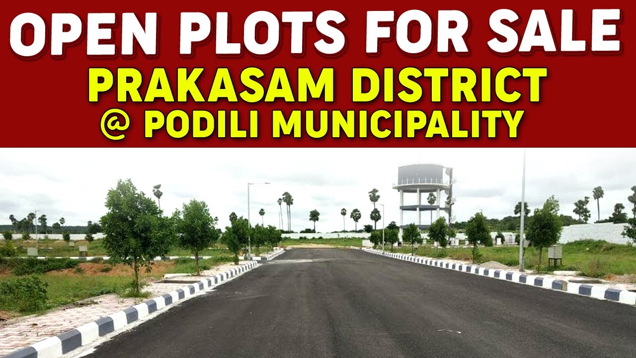Open Plots For Sale in Prakasam District, Podili Municipality | Andhra ...