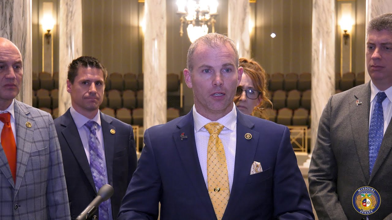 Missouri Senate Freedom Caucus Press Conference from Jan. 25, 2024 ...