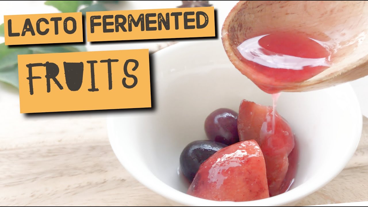 Lacto Fermented Fruits Recipe | Probiotic Rich Grapes & Plums | Easy ...