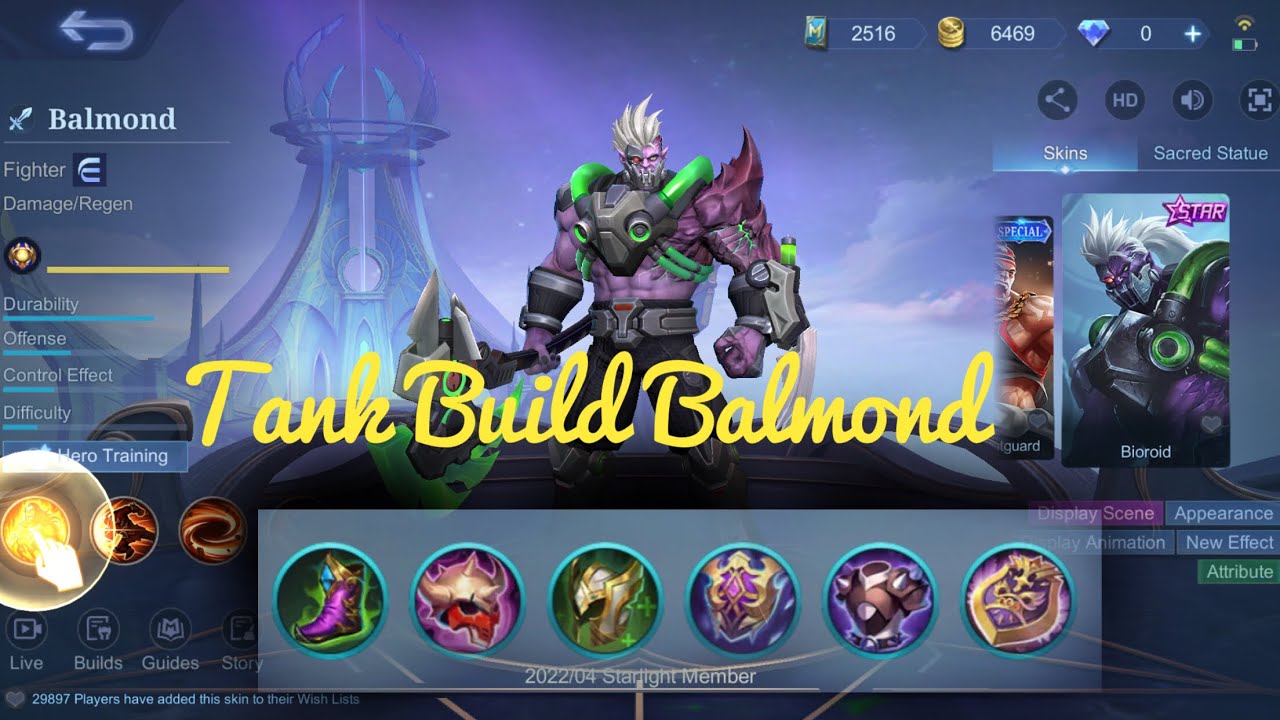 BALMOND DEFENSIVE BUILD - YouTube