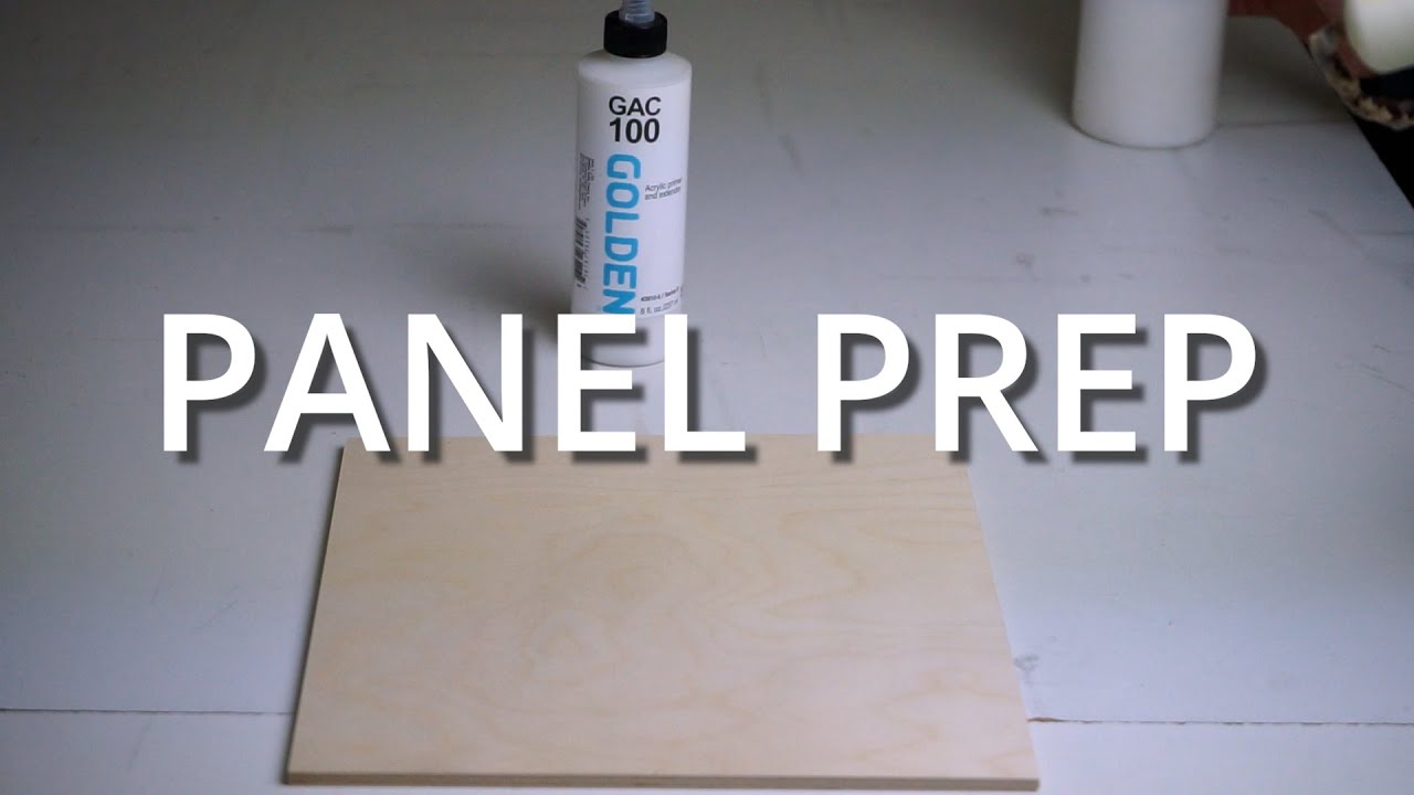 Simple Panel Preparation by Trekell Art Supplies - YouTube
