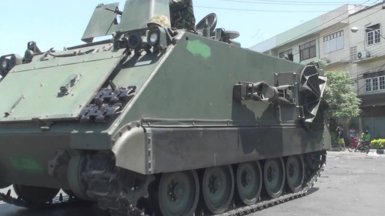 Tanks in Bangkok - YouTube