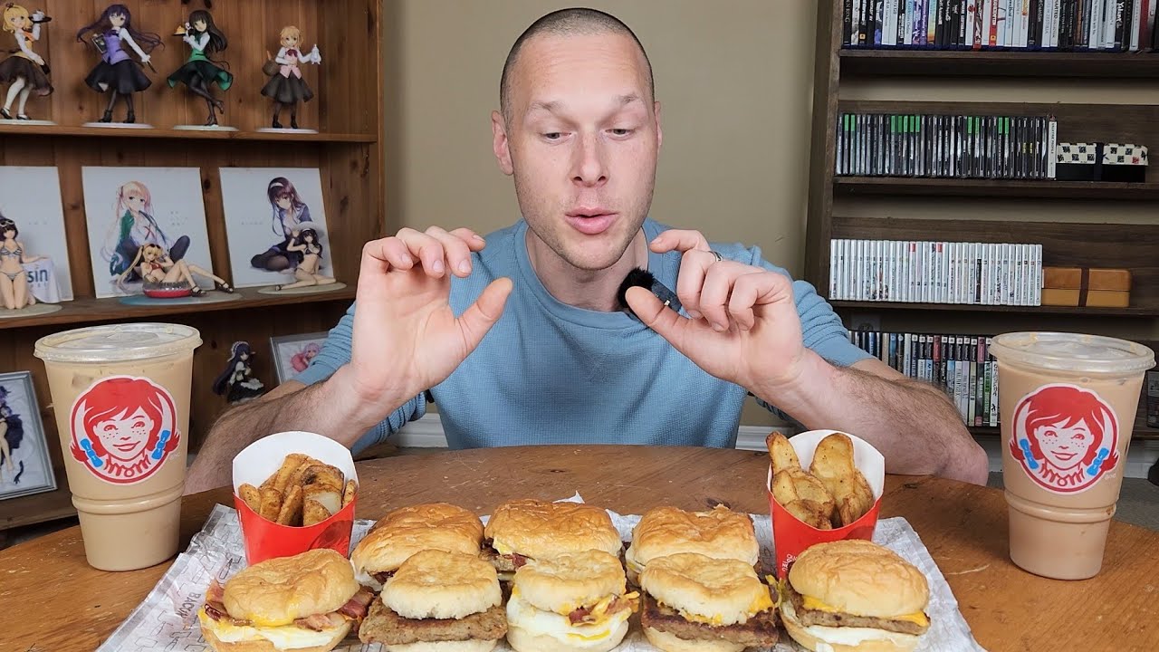 Eating Every Item on the Wendy's Canada Breakfast Menu - YouTube