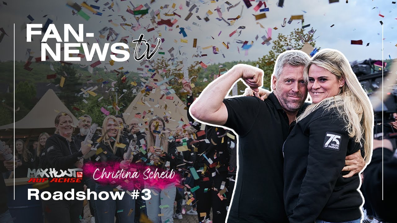 Christina Scheib and Max Hunt are celebrating at full throttle! | 75 ...