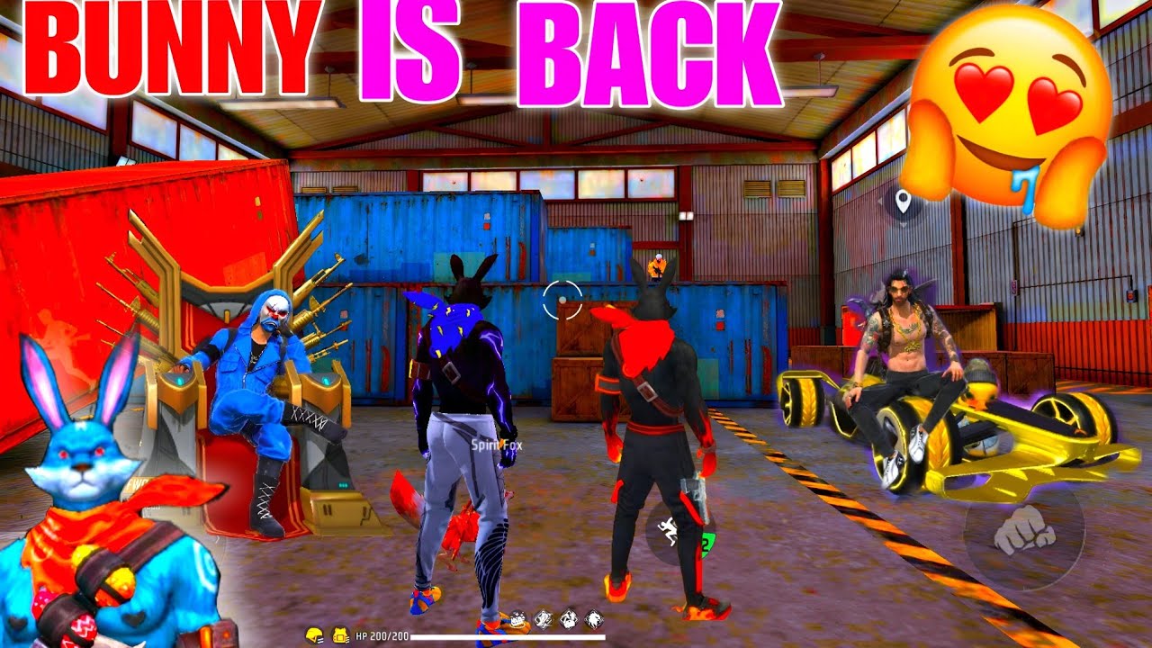 We Tried the New Bunny🐰 Gameplay in Free Fire 🔥 - YouTube