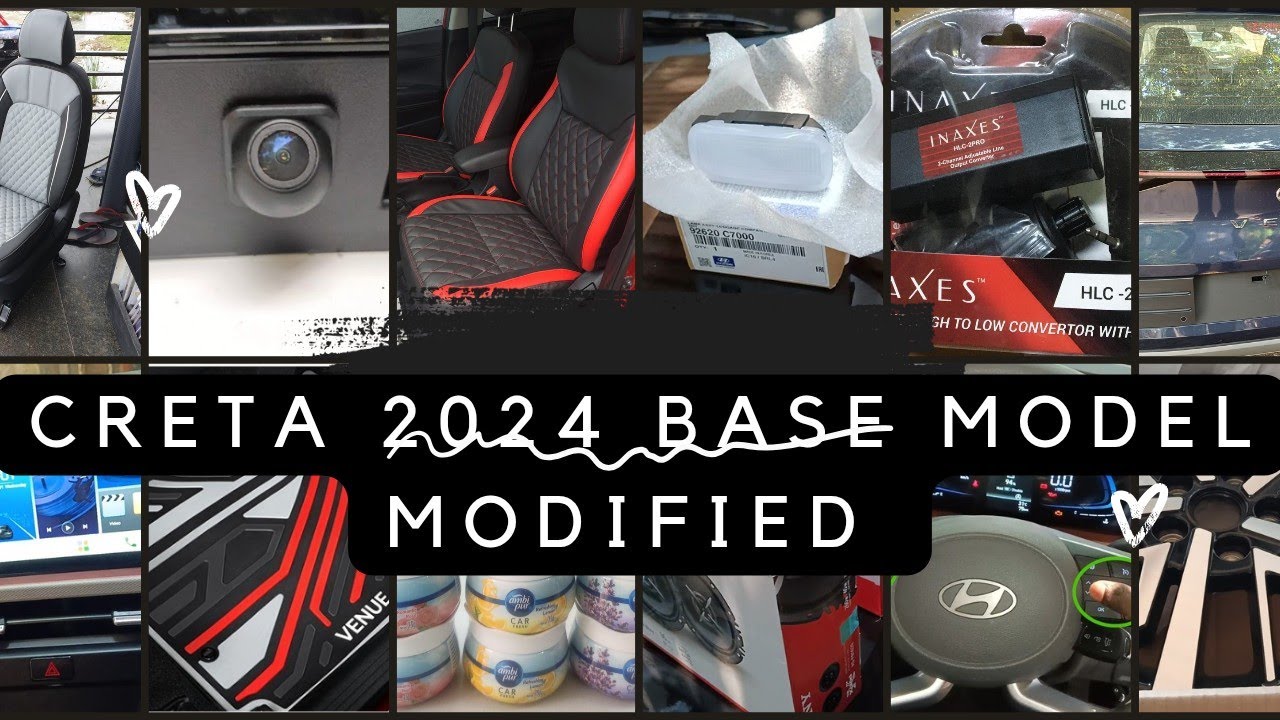 Creta 2024 E modified|🔥 Creta facelift base to top modification Tamil ...