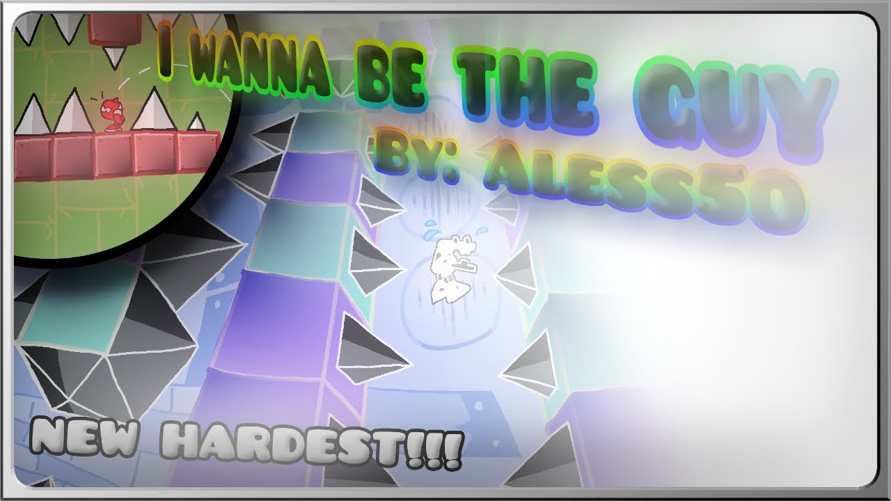 GD: NEW HARDEST PLATFORMER! (Ft. MilesDash) | I wanna be the Guy By ...