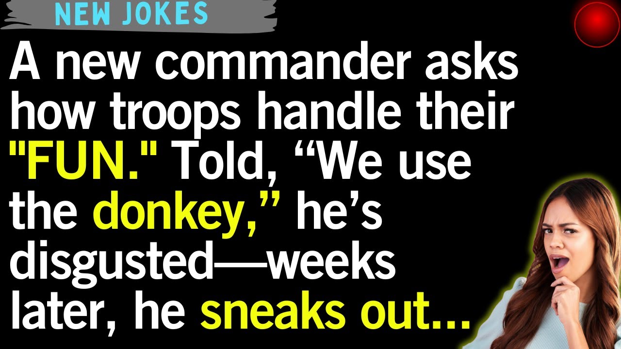 JOKE OF THE DAY...! New Commander’s Huge Mistake | Military Jokes with ...