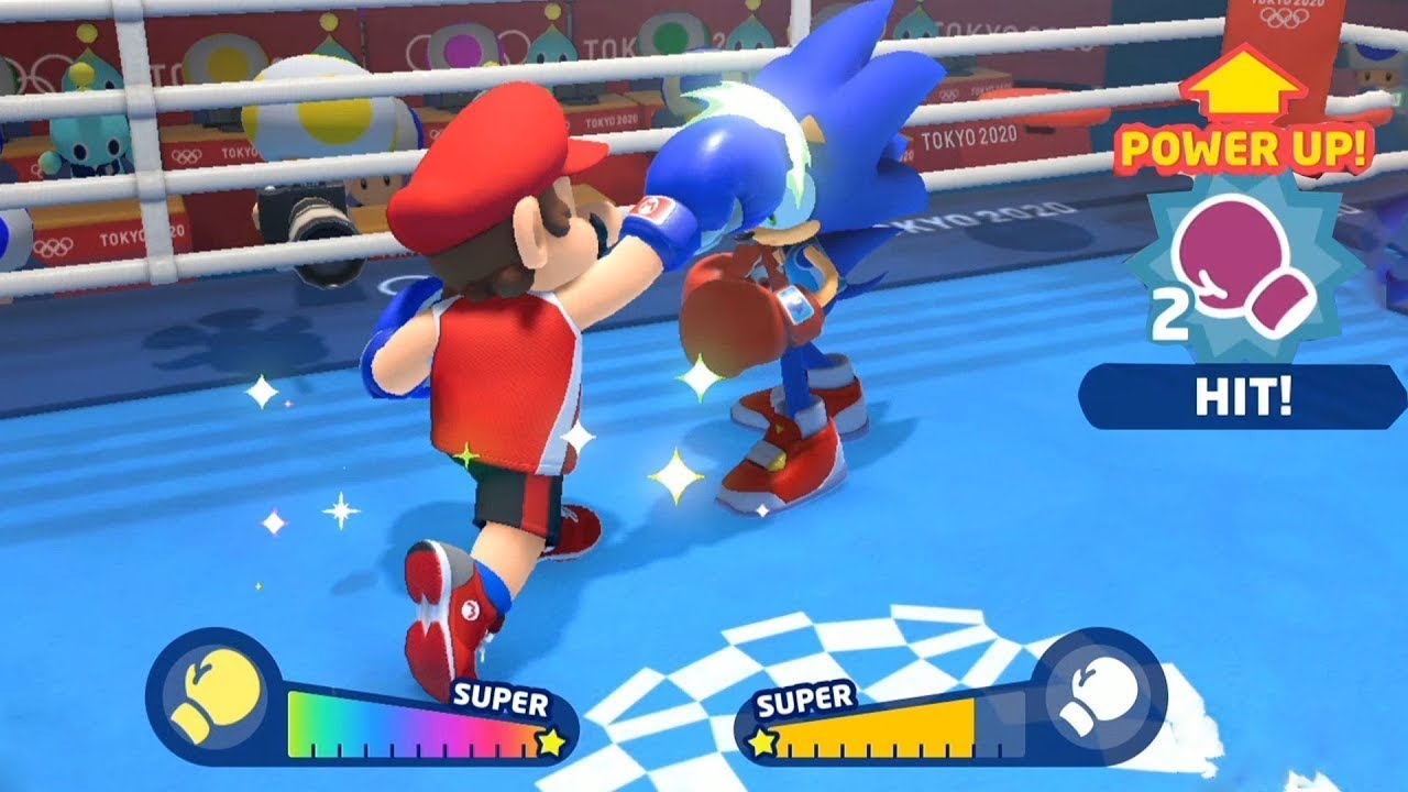 Mario & Sonic at the Olympic Games Tokyo 2020 - Mario vs Sonic Boxing ...