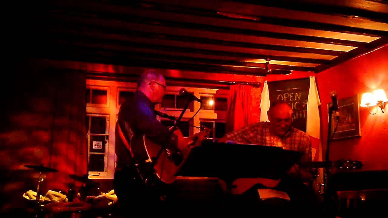 The George, Wraysbury Open Mic Geoff & Tony - Sixteen Tons/my babe ...