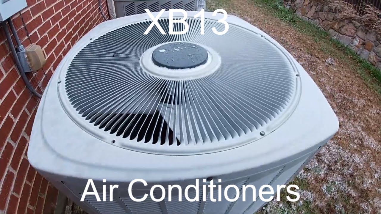 4 2007 Trane XB13 Central Air Conditioners - YouTube
