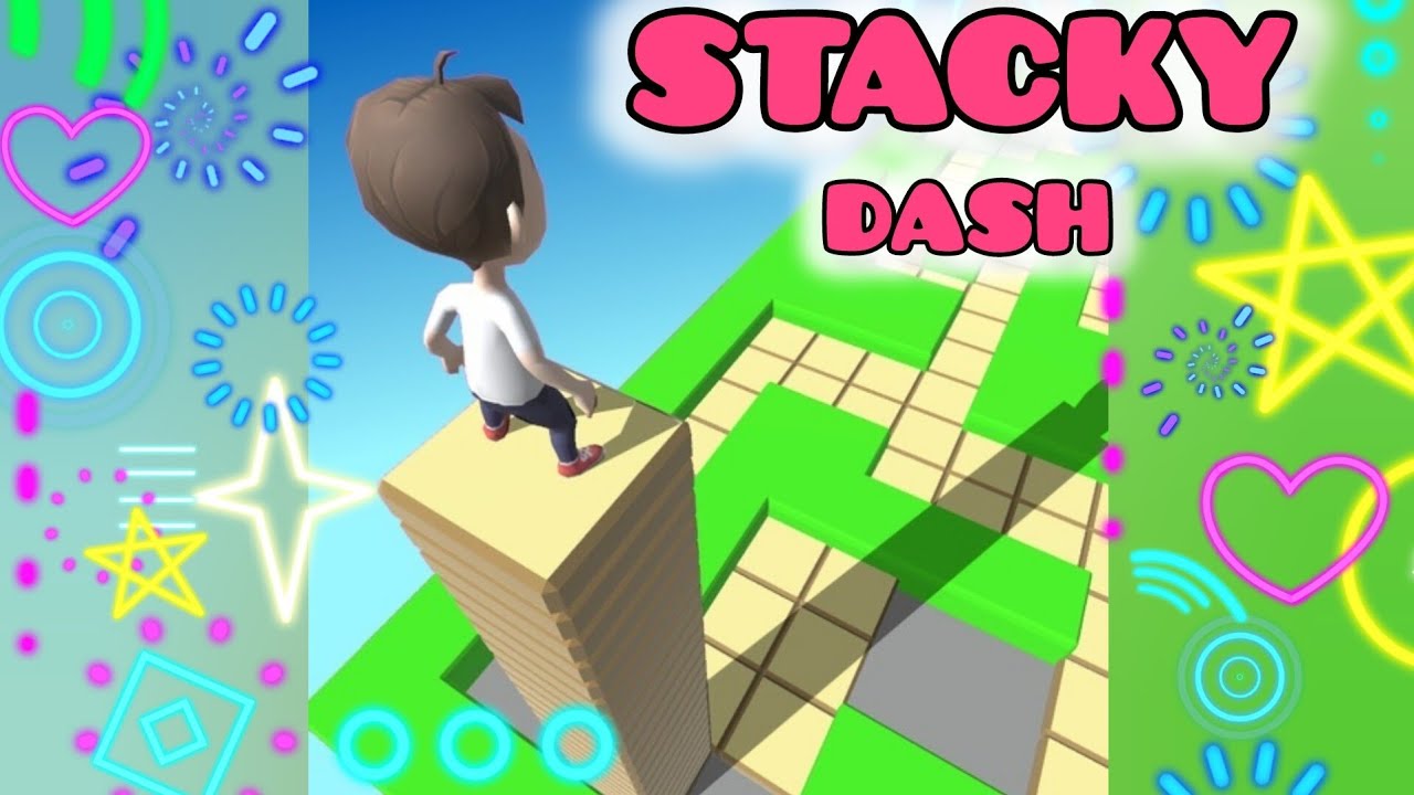 Stacky dash all level / 1070-1073 - YouTube