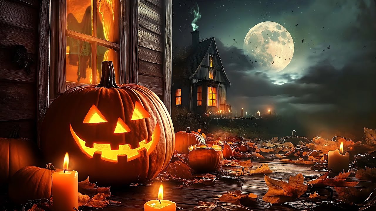 Creepy Halloween Ambience 🎃 Haunted House and Spooky Halloween Music ...