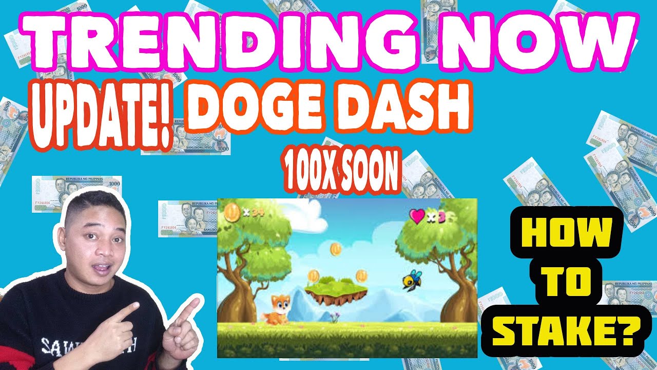 DOGEDASH! GOOD NEWS STAKING IS AVAILABLE. EARN MORE BY STAKING ...