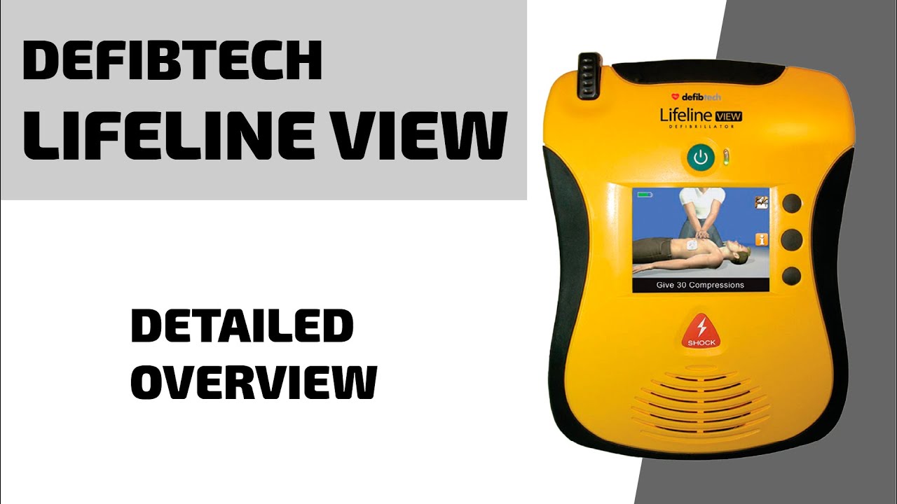 Defibtech Lifeline View AED - Guided Tour - YouTube