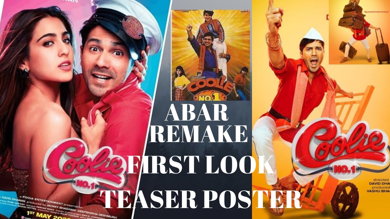 Coolie No. 1 |Motion Teaser Poster | Varun Dhawan, Sara Ali Khan ...