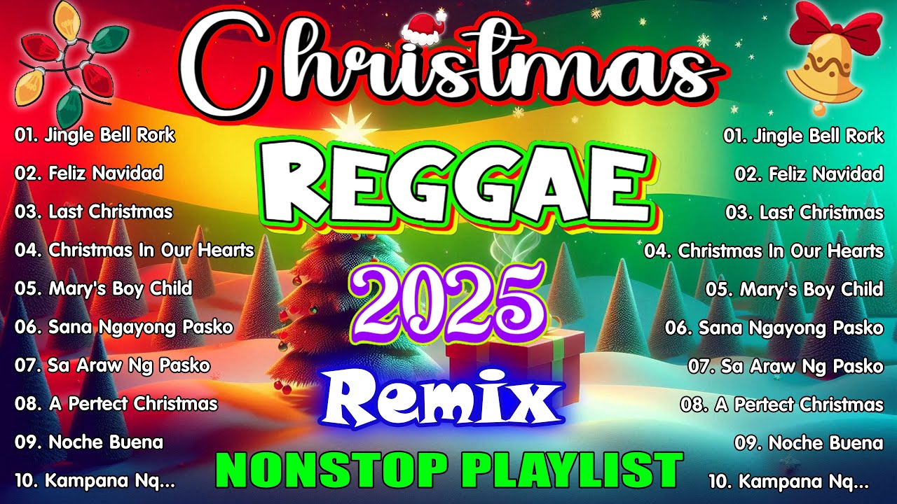 Reggae Christmas Mix 🤠Merry Christmas 2025 ☃️Tagalog Christmas Songs ...