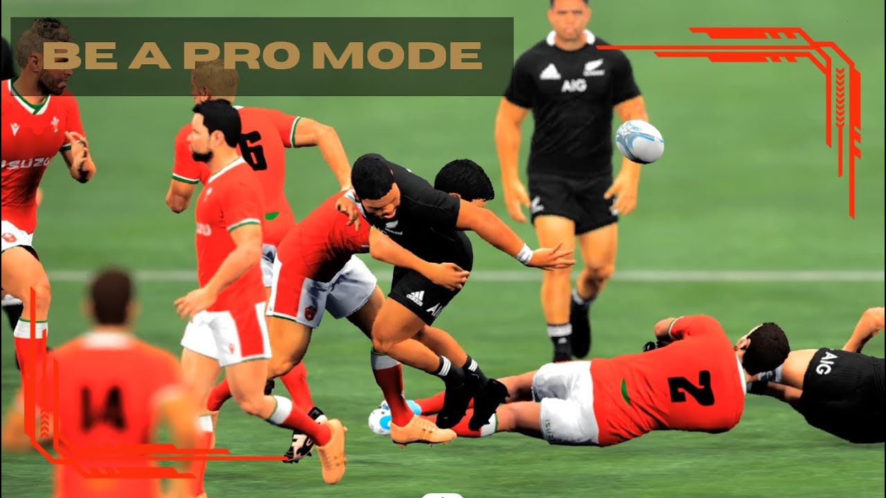 Crazy No-look behind-the-back Pass in a RWC Final leads to open space ...